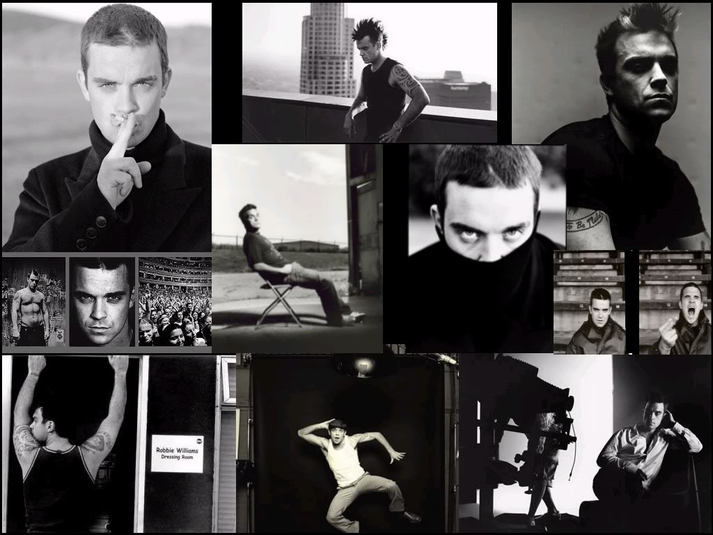 Then & Now: Robbie Williams