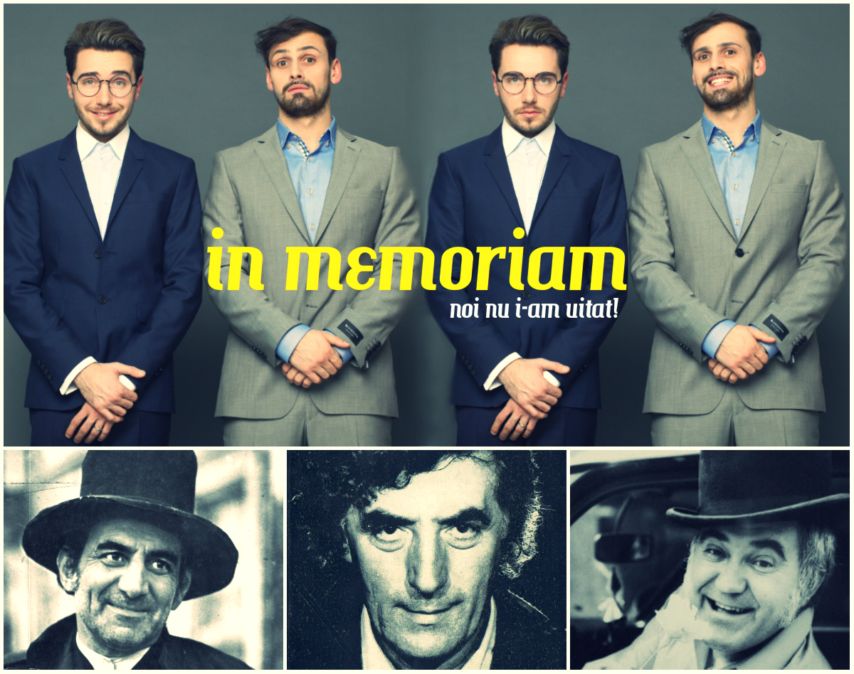 Marii actori romani, readusi la viata intr-un mod inedit!