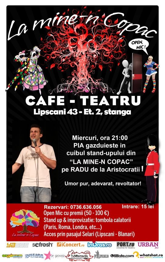Stand-up comedy cu Radu - Aristocratii - “La Mine-n Copac”