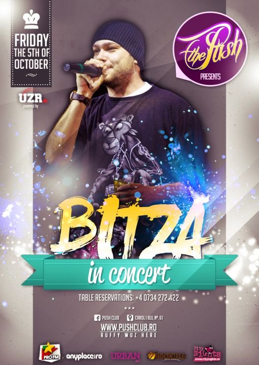 Concert Bitza in Push Club din Bucuresti!