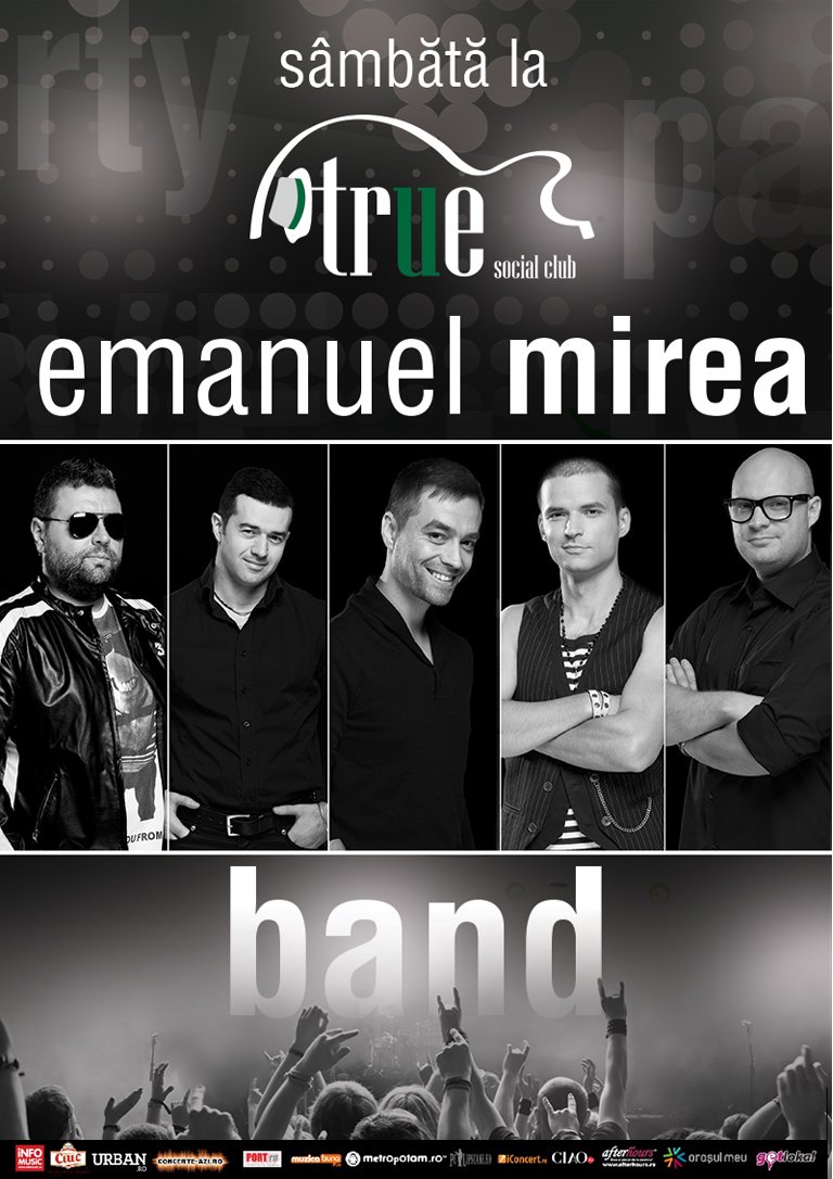 Concert Emanuel Mirea Band in True Social Club – Happy Birthday, EMANUEL!
