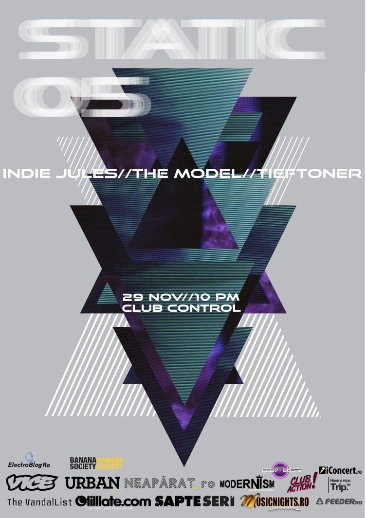 Static Nightclub 05: Indie Jules - The Model - Tieftoner @Control