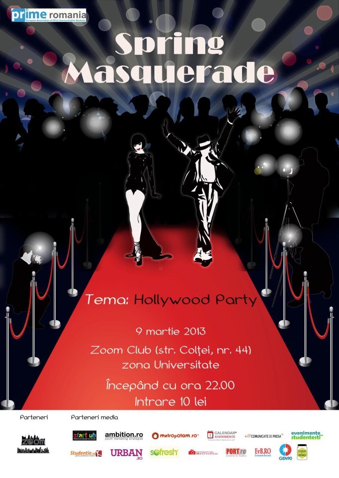 Spring Masquerade - Fun is the secret in Zoom Cafe Club