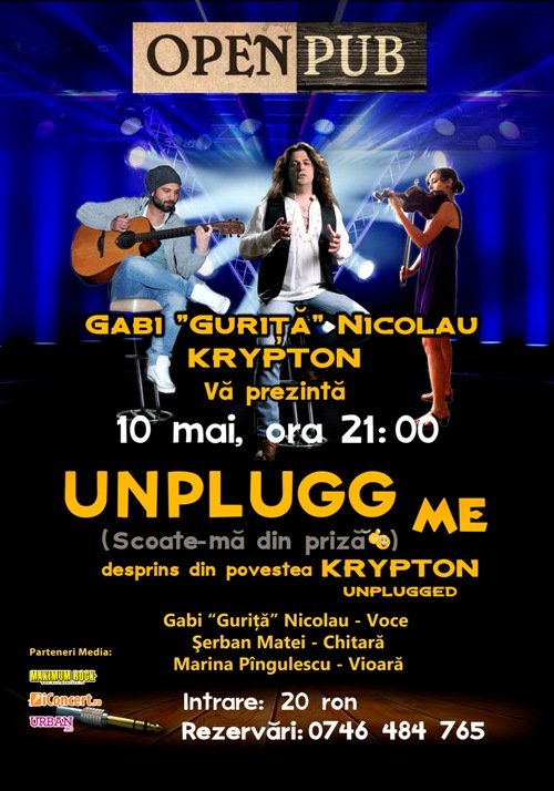 Concert Unplugg Me in Bucuresti
