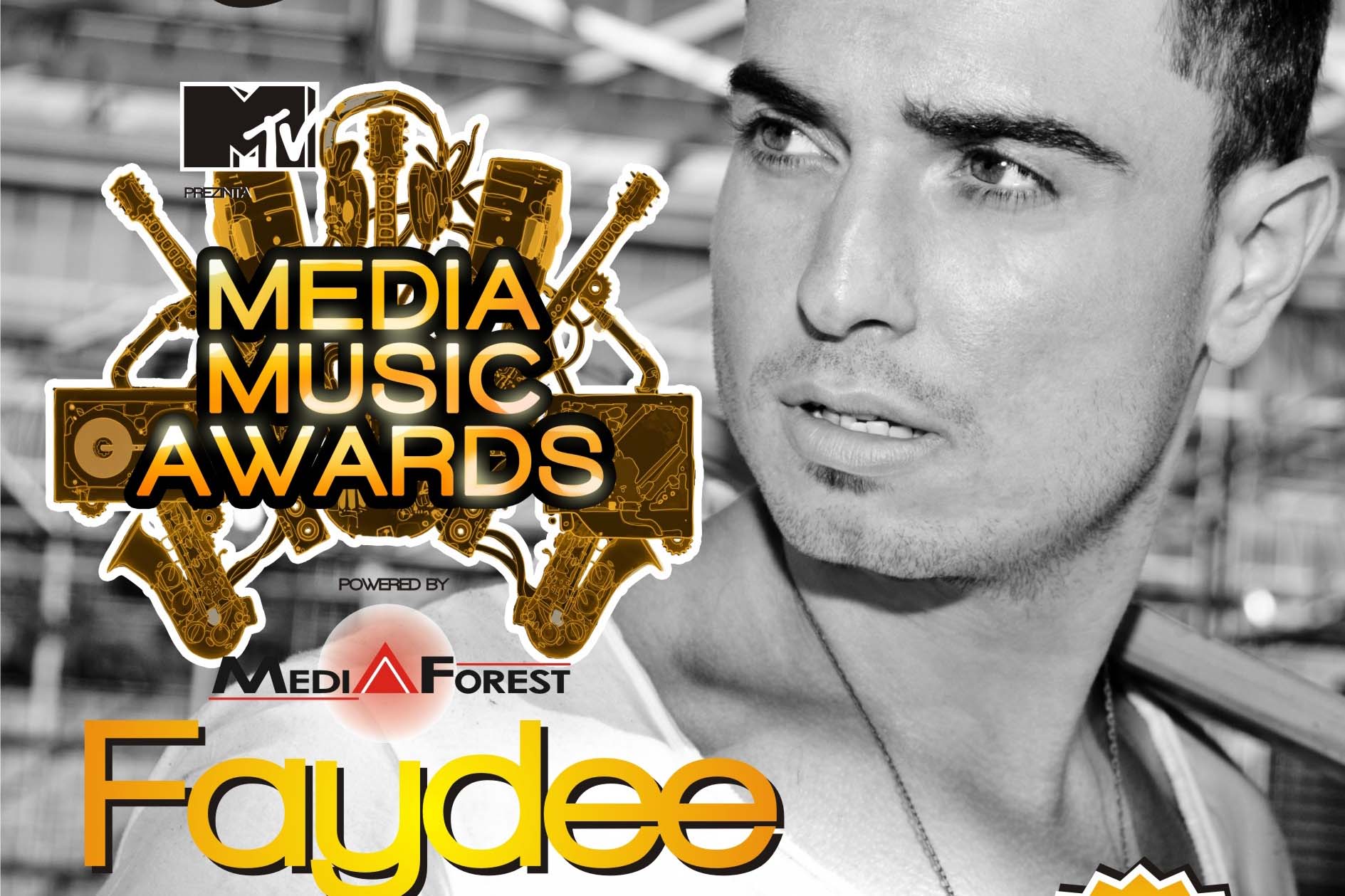 Faydee canta joi seara la Media Music Awards 2014!