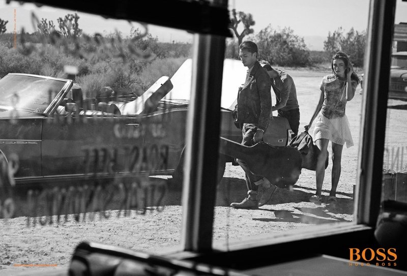 Topmodel roman, imaginea HUGO BOSS. Ghici cine!