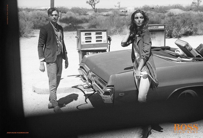 Topmodel roman, imaginea HUGO BOSS. Ghici cine!