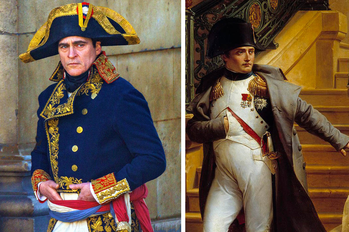 Primele fotografii cu Joaquin Phoenix transformat in Napoleon Bonaparte ...