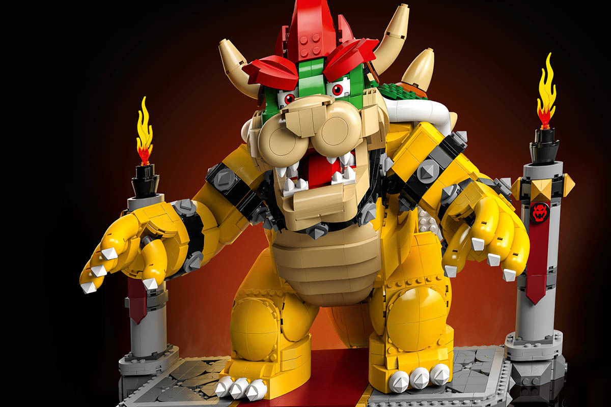 LEGO lanseaza un nou set din universul Super Mario. Este o figurina a ...