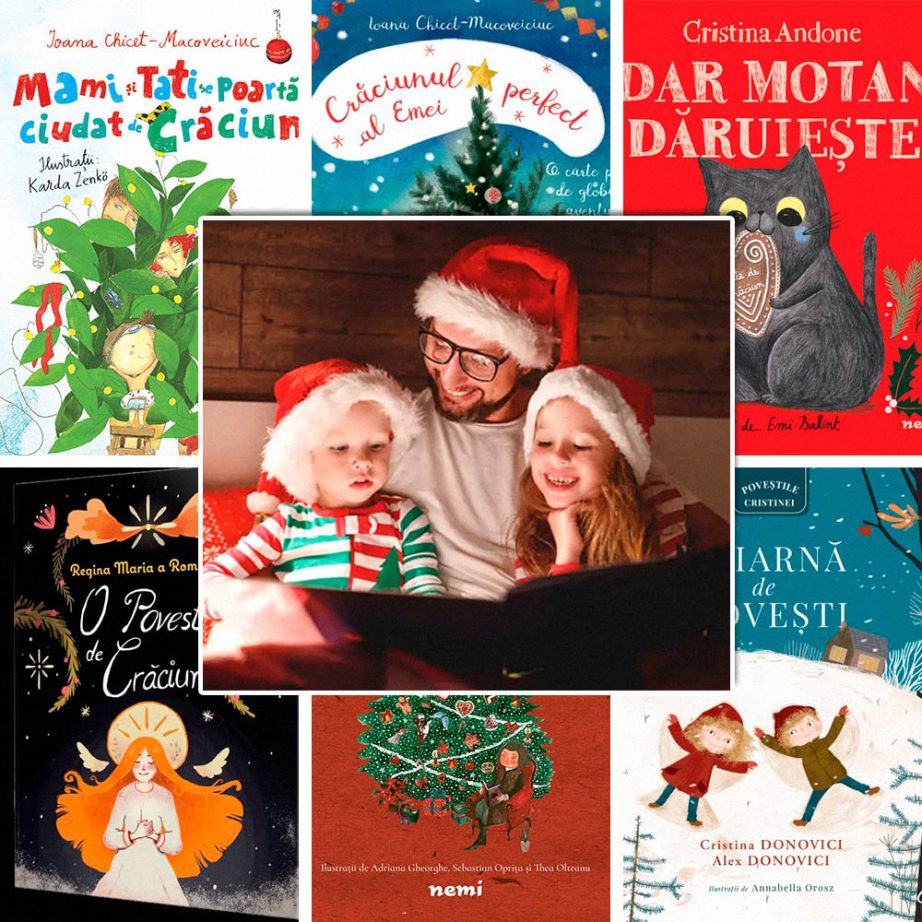 14 povesti pentru copii despre magia Craciunului scrise de autori ...