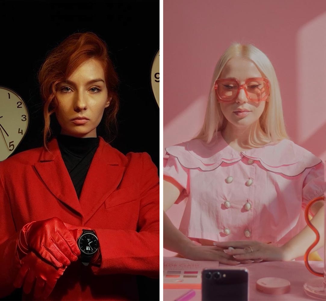 Doua tinere artiste, Christina One si Sanziana Maria Iacob, au realizat ...