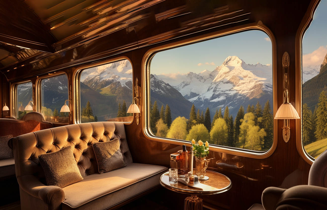5 calatorii de lux pe care le puteti face cu trenul in 2024. Care sunt ...