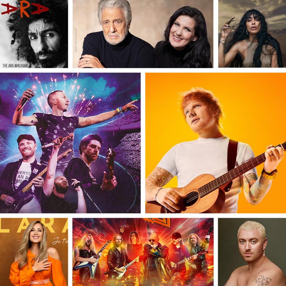 Concertele anului 2024 in Romania. Coldplay, Ed Sheeran, Placido ...