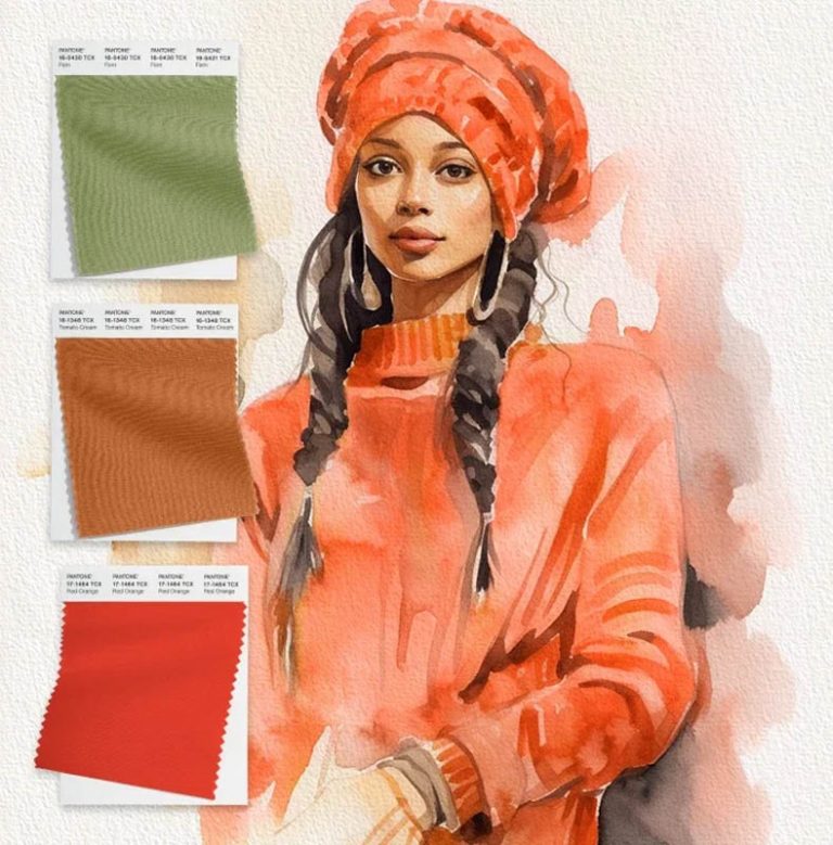 Pantone anunta 10 culori in tendinte pentru toamna-iarna 2024-2025. In ...