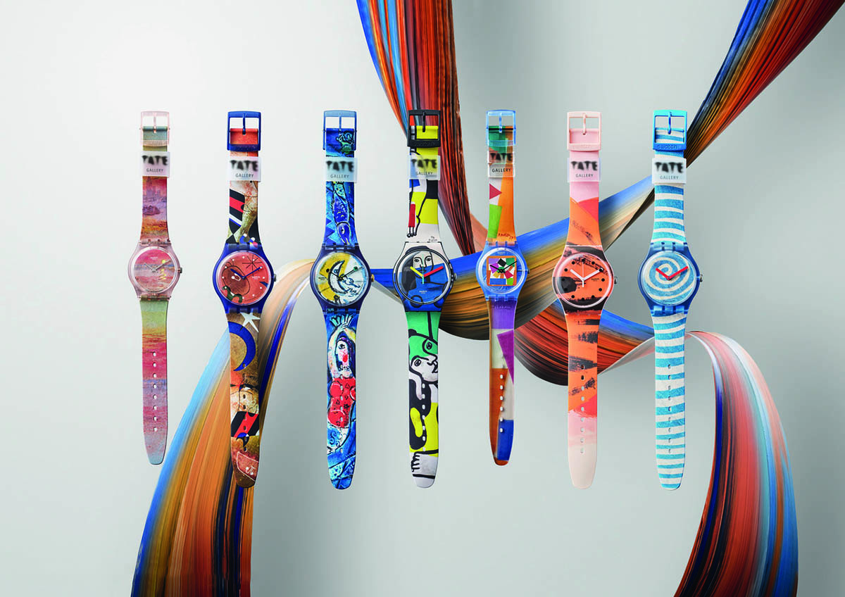 Galeriile Tate din Londra si Swatch lanseaza o colectie de ceasuri ...