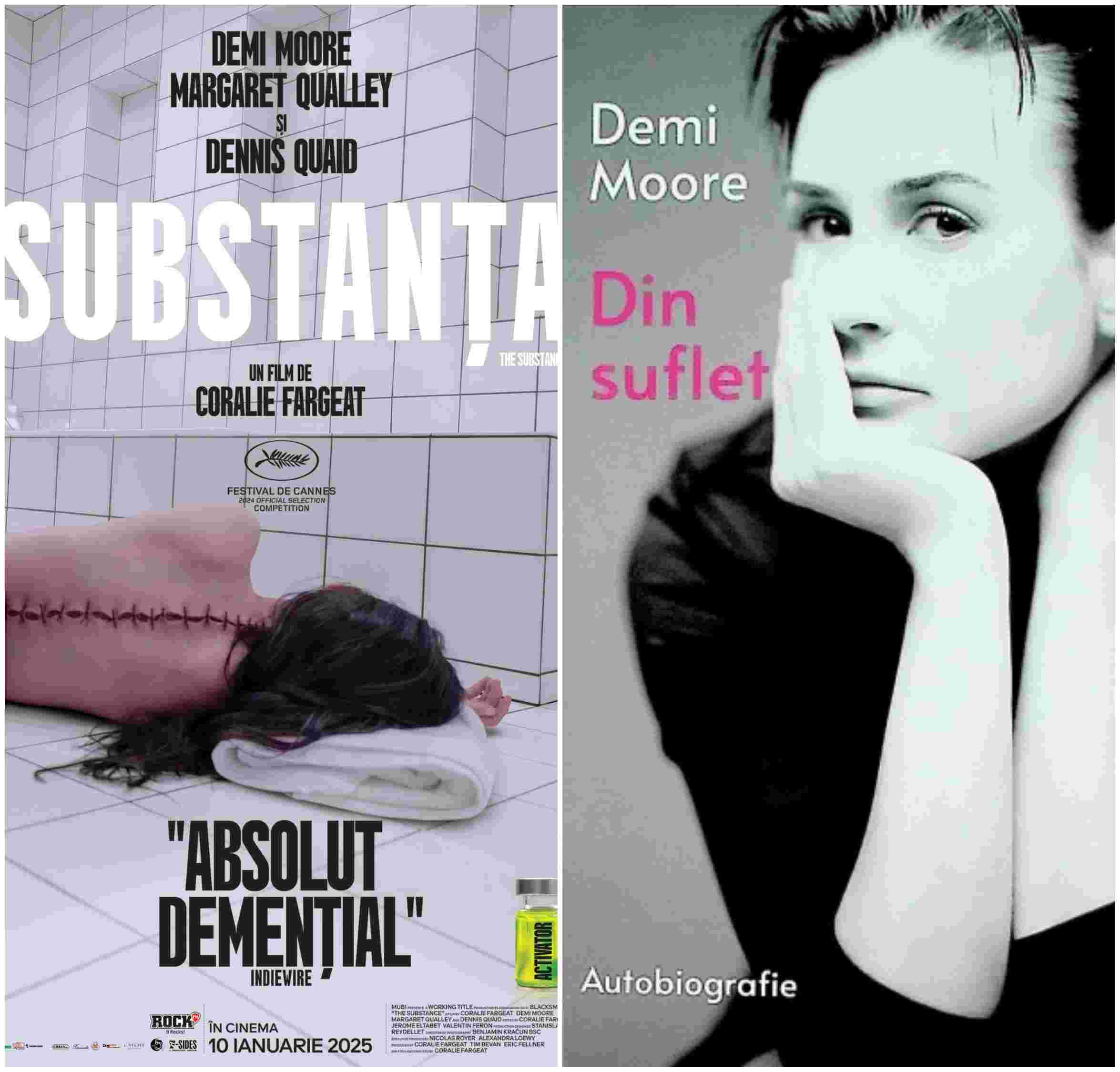Substanta / The Substance - o experienta viscerala cu Demi Moore, acum ...