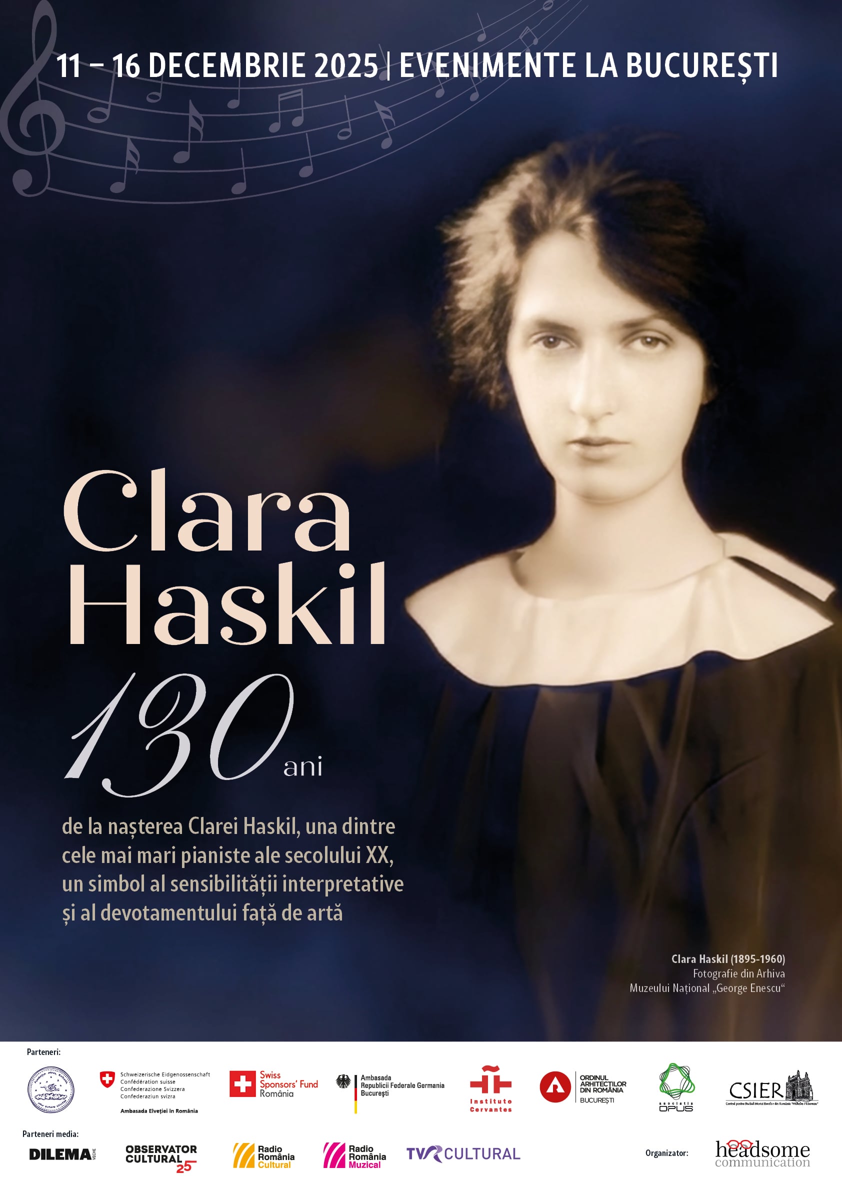 130 de ani de la nasterea Clarei Haskil, celebrarea unei legende a ...