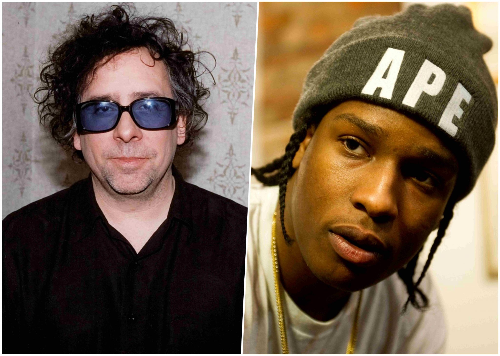 Tim Burton a desenat coperta noului album A$AP Rocky, Don’t Be Dumb ...